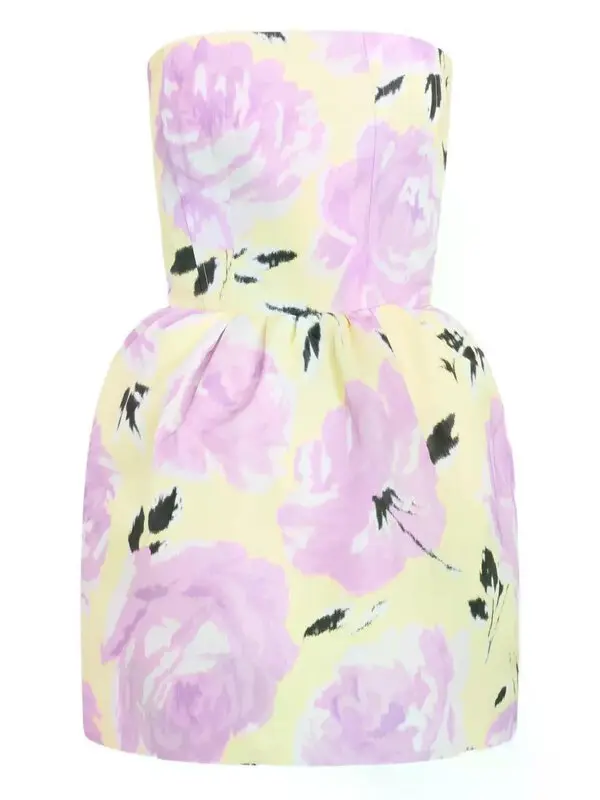 PATOU Floral Mini Dress