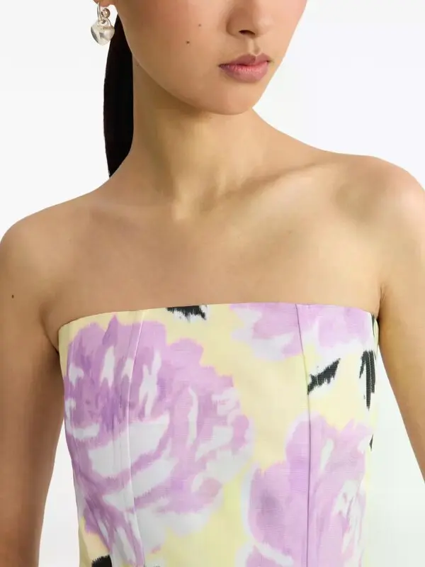 PATOU Floral Mini Dress