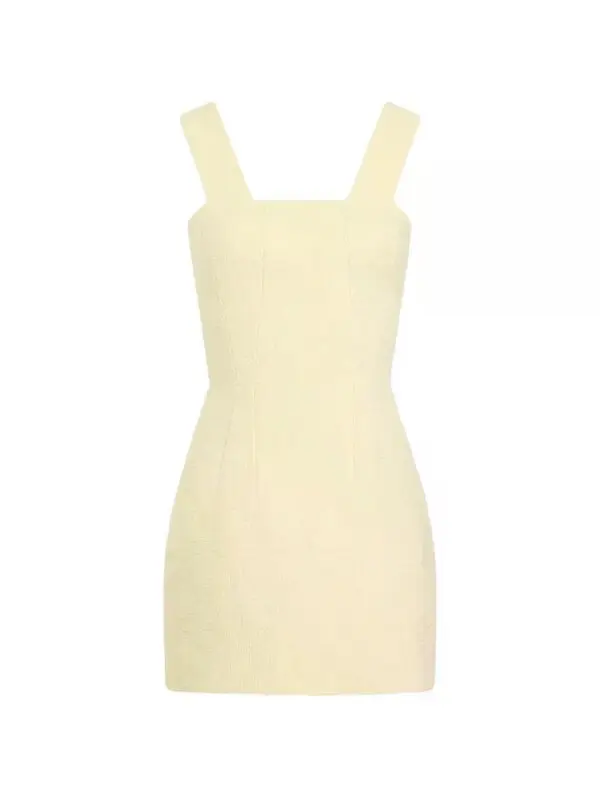PATOU Strap Mini Dress - Yellow