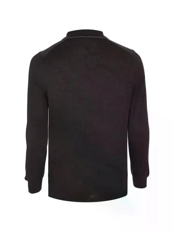 BARBA NAPOLI Zip Polo Knitwear