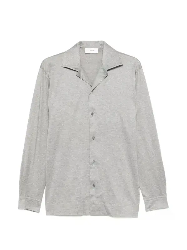 LARDINI Buttoned Long-sleeve Shirt