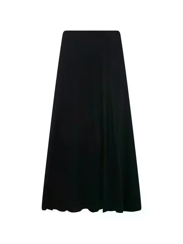 Max Mara Scallop-hem A-line Skirt - Blue