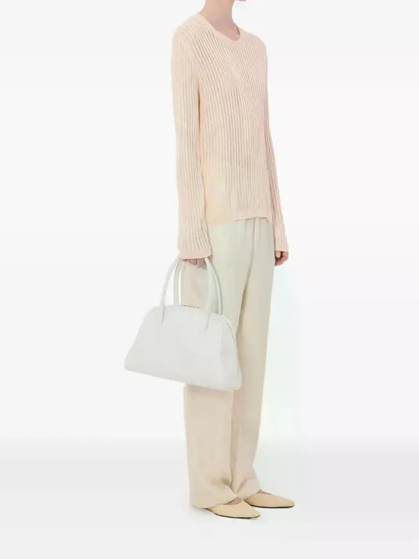 Loulou De Saison Hedora Semi-sheer Ribbed Jumper
