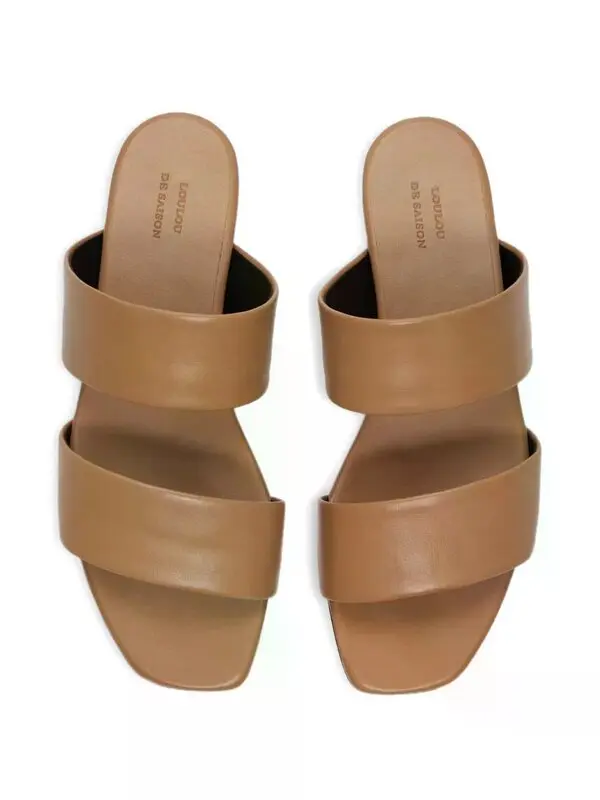 Loulou De Saison Kairo Top-strap Flat Sandals - Neutrals