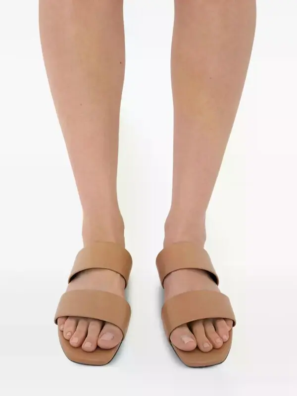 Loulou De Saison Kairo Top-strap Flat Sandals - Neutrals