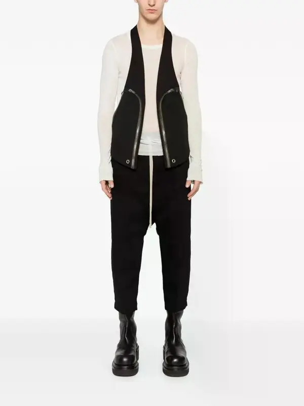 Rick Owens Drawstring Cropped Trousers