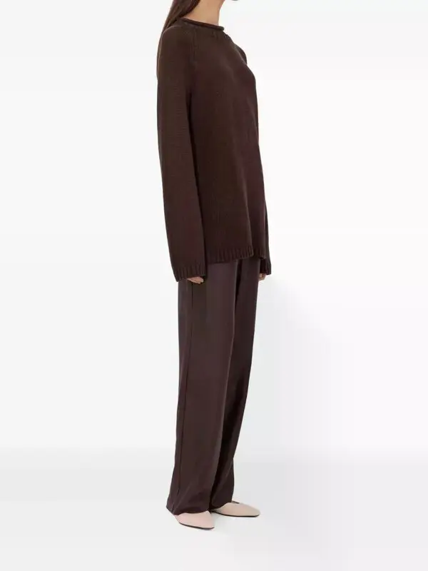 Loulou De Saison Zima Raglan-sleeve Sweater - Brown