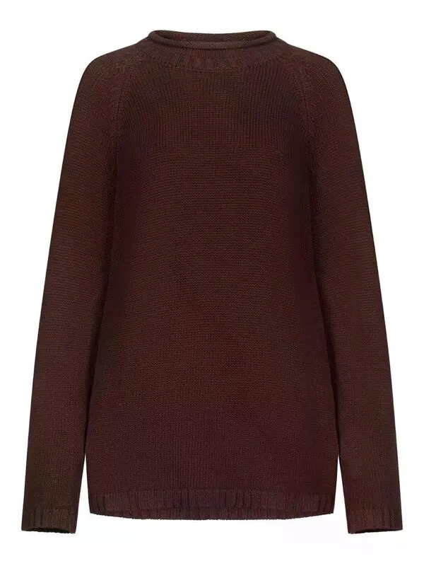 Loulou De Saison Zima Raglan-sleeve Sweater - Brown