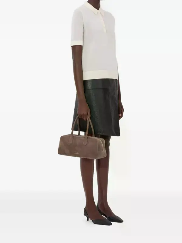 Loulou De Saison Migo Ribbed Polo Shirt