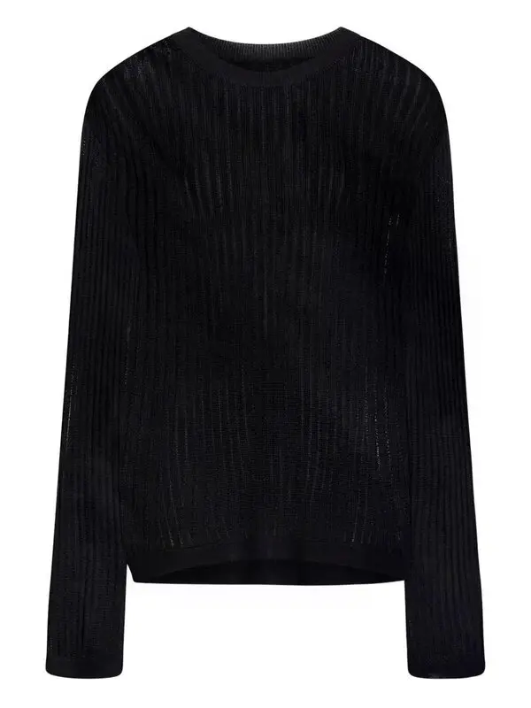 Loulou De Saison Hedora Long-sleeve Ribbed Sweater