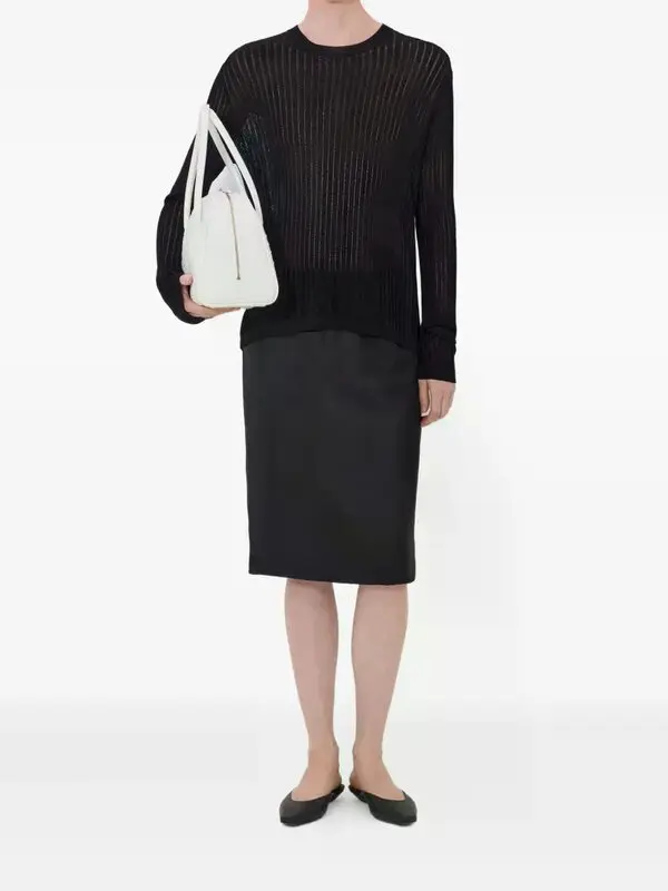 Loulou De Saison Hedora Long-sleeve Ribbed Sweater