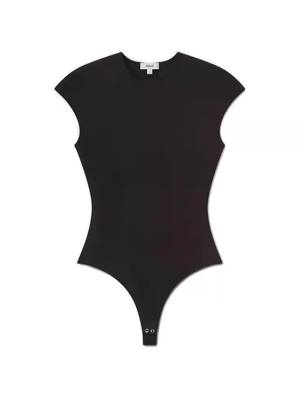 AGOLDE Agata Bodysuit - Black