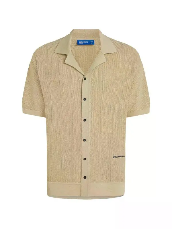 Karl Lagerfeld Buttoned Shirt - Neutrals