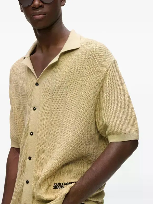 Karl Lagerfeld Buttoned Shirt - Neutrals