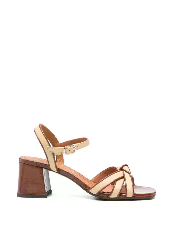 Chie Mihara Leilah Knotted-strap Sandals - Brown