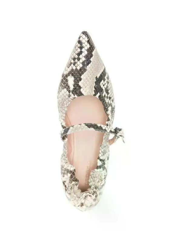 P.a.r.o.s.h Pointed-toe Ballerina Shoes