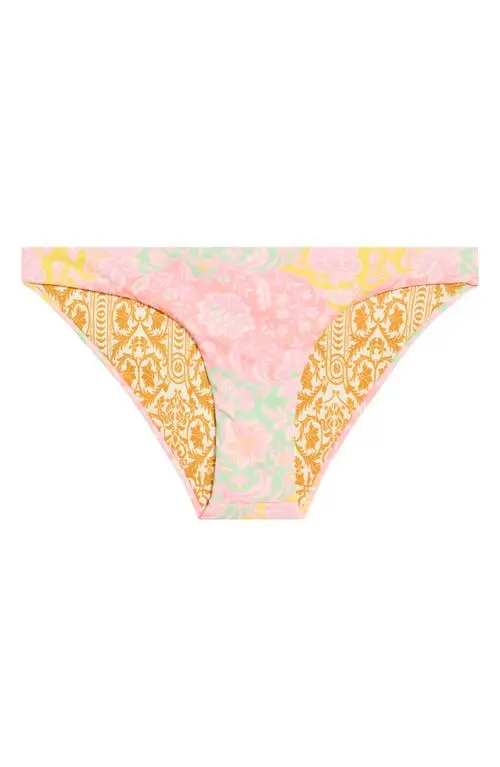MAAJI Arabian Nights Flash Bikini Bottom - Bright Yellow/pink Multi