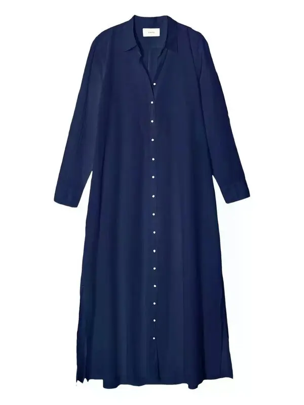 Xirena Boden Shirt Maxi Dress - Blue