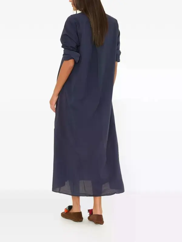 Xirena Boden Shirt Maxi Dress - Blue