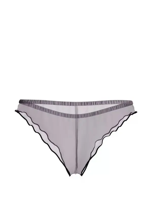 MAISON CLOSE La Parisienne Tanga - Grey