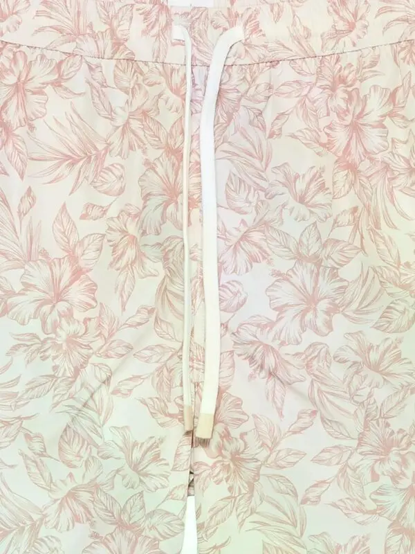 Eleventy Floral-pattern Swim Shorts