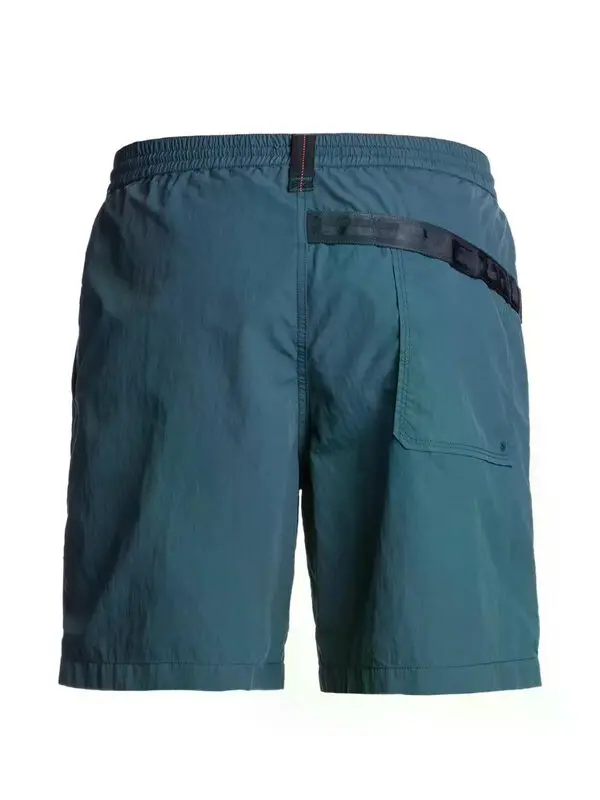 PARAJUMPERS Logo-patch Swim Shorts - Blue