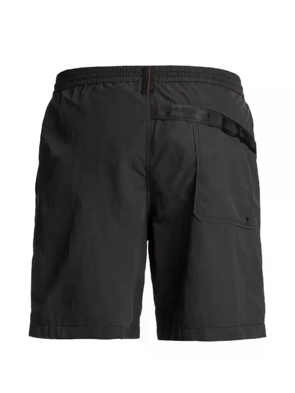 PARAJUMPERS Logo Patch Swim Shorts - Black