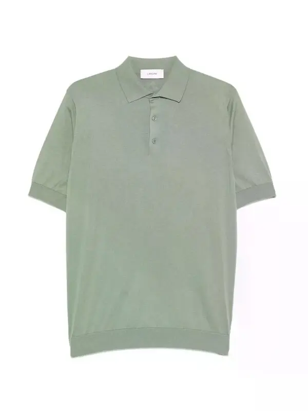 LARDINI Buttoned Polo Shirt
