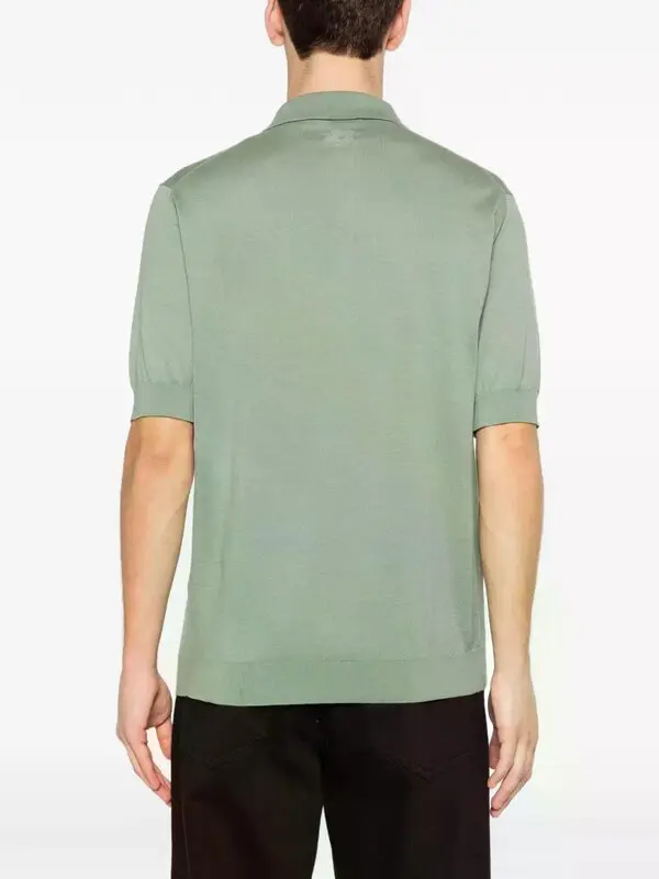 LARDINI Buttoned Polo Shirt