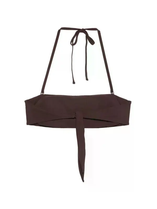 Brunello Cucinelli Beaded Tie Bikini