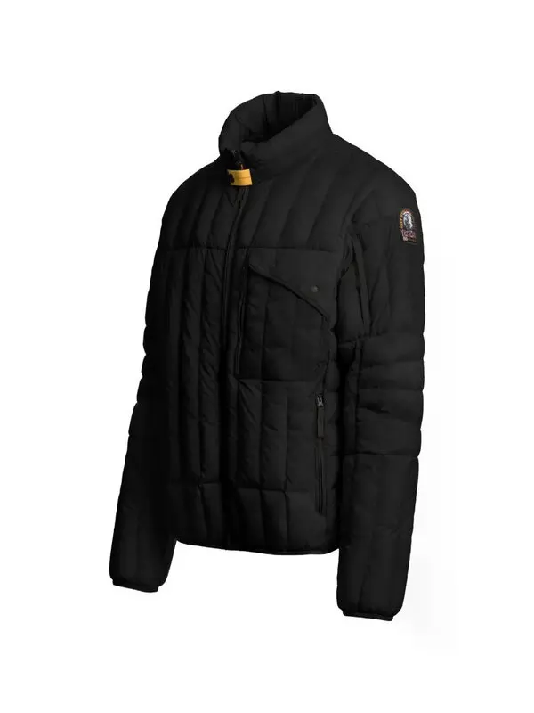 PARAJUMPERS Quilted Zip-up Jacket - Black