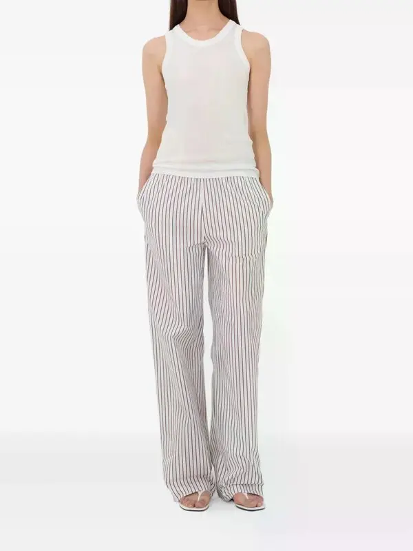 Loulou De Saison Embroidered Tank Top - White