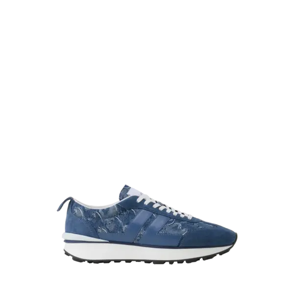 LANVIN Lunar Year Bumpr Denim Sneakers - Blue