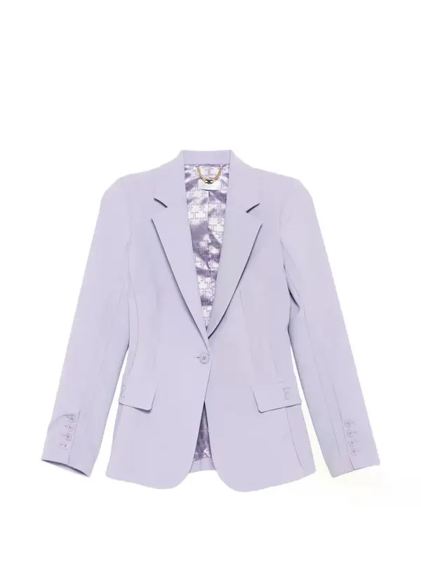 Elisabetta Franchi Button-embellished Single-breasted Blazer