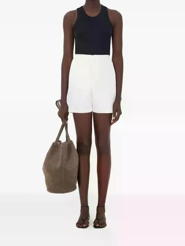 Loulou De Saison Ivan Elasticated Shorts - Neutrals