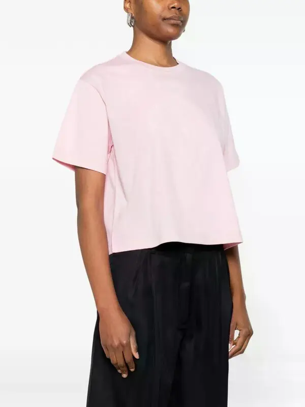 Versace Logo-print T-shirt - Pink