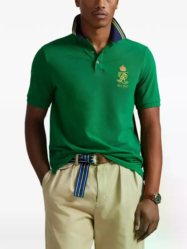 Polo Ralph Lauren Buttoned Logo Polo Shirt