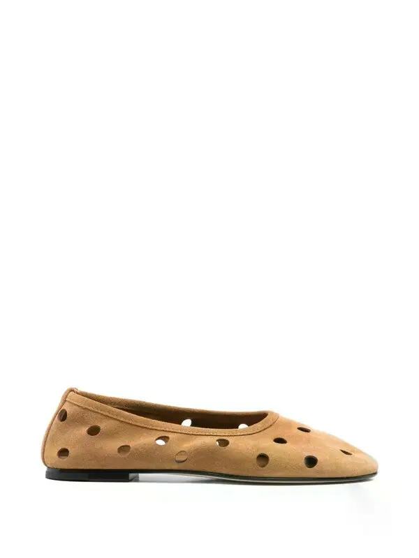 Dear Frances Balla Perforation Ballet Flats