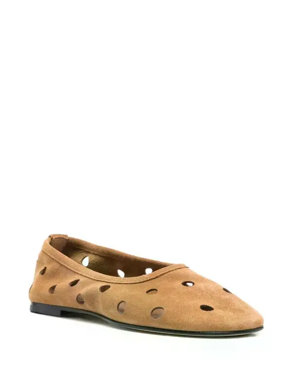Dear Frances Balla Perforation Ballet Flats