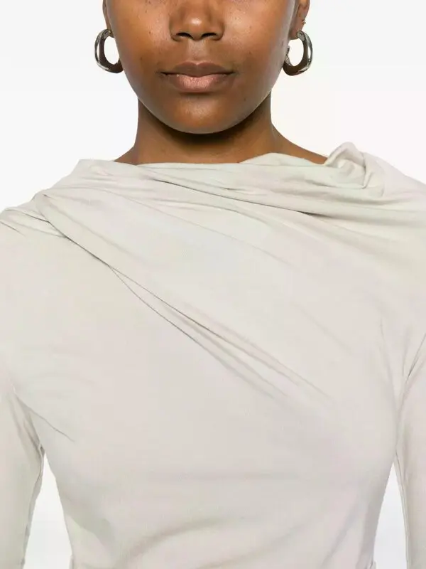 ENTIRE STUDIOS Drape Long-sleeve Top