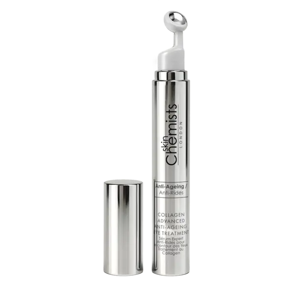 SKIN CHEMISTS Collagen Advanced Anti-ageing Eye Treatment 15ml For Loss Of Firmness - White