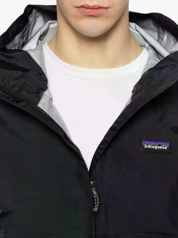 Patagonia Logo-patch Hooded Jacket