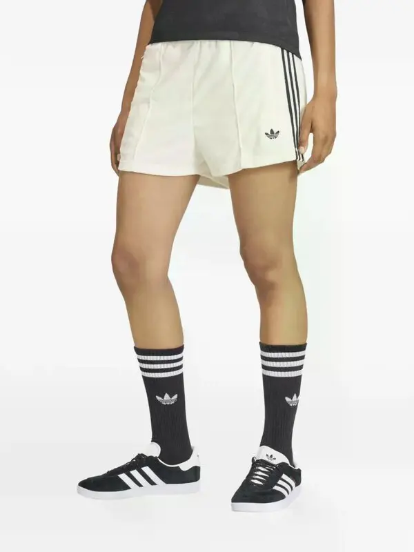 Adidas Mini Shorts With Logo Detail