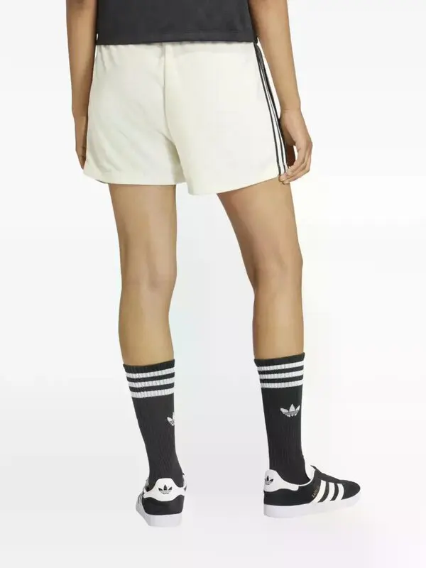 Adidas Mini Shorts With Logo Detail