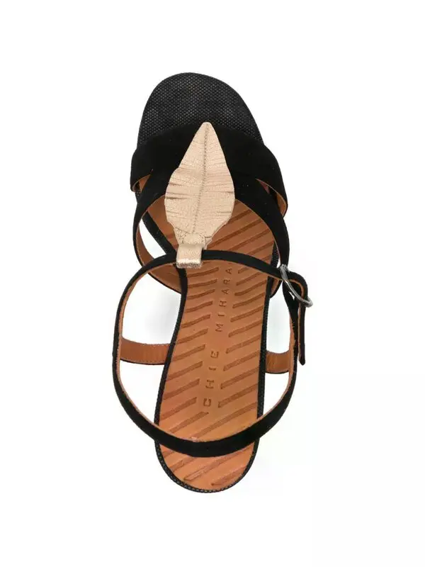 Chie Mihara Balia Leaf-detail Sandals