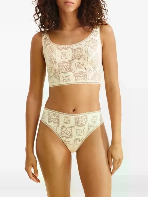 ERES Zellige Crop Top Bra