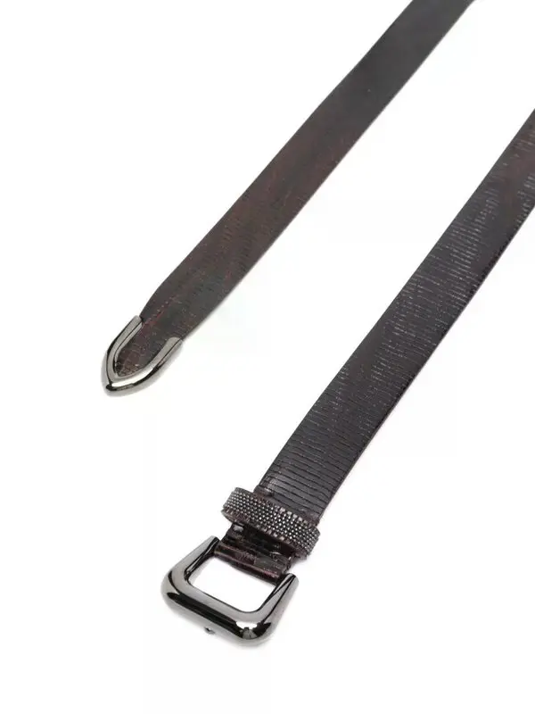 Brunello Cucinelli Embossed-leather Belt