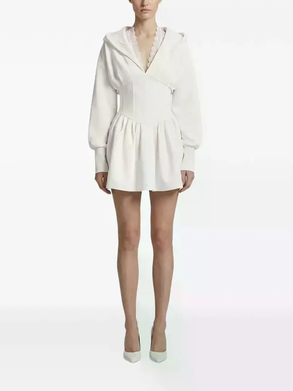 HAMZA Karol Hooded Dress