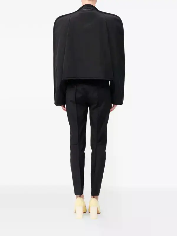 MAISON MARGIELA Zipped Cropped Jacket