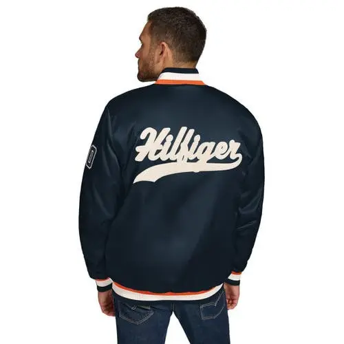Tommy Hilfiger Chicago Bears Dante Satin Jacket